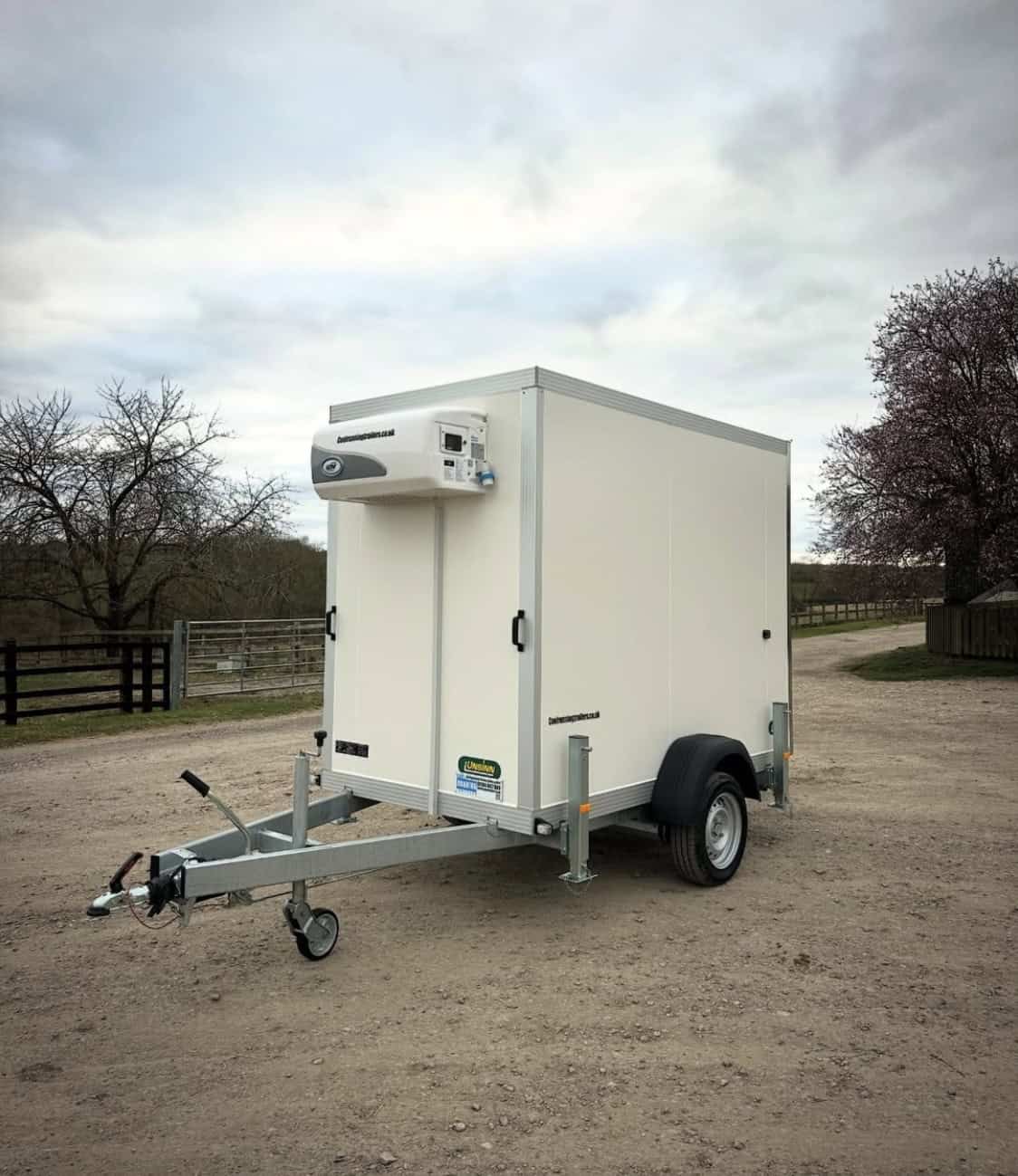 2.5m Freezer Trailer - Cool Running Trailers - Refrigerated Trailer ...